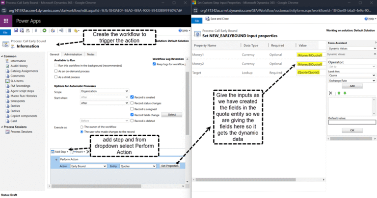 Creating Custom Action and Early Bound Class in Dynamics 365 - Skysoft ...